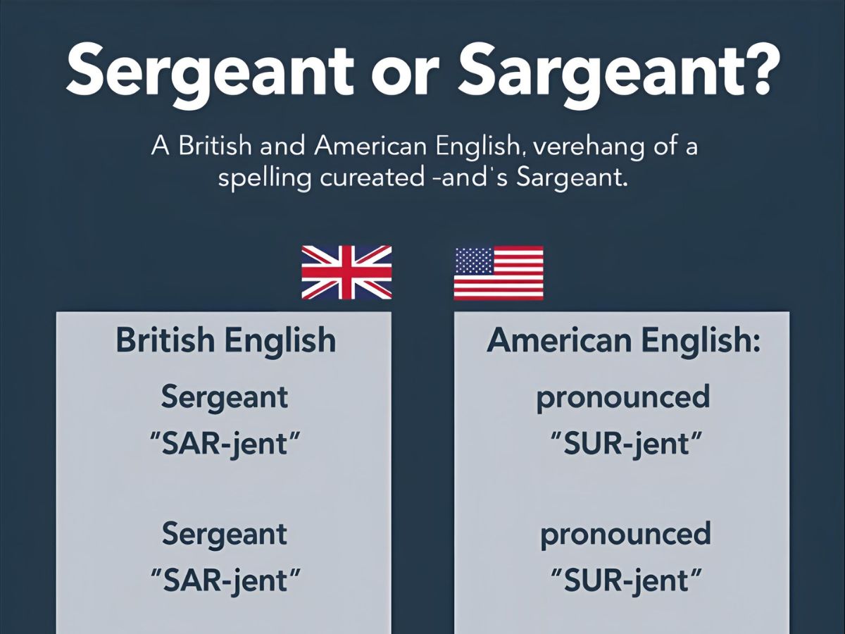 Sergeant or Sargeant? Stop Guessing—Get It Right