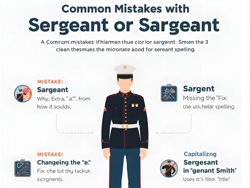 Sergeant or Sargeant? Stop Guessing—Get It Right